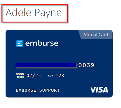 What do I put as the description of the card? – Emburse Cards Help Center